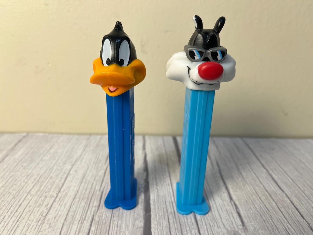 Choice Warner Brothers Pez Daffy Duck or Sly Sylvester Dispensers - Etsy