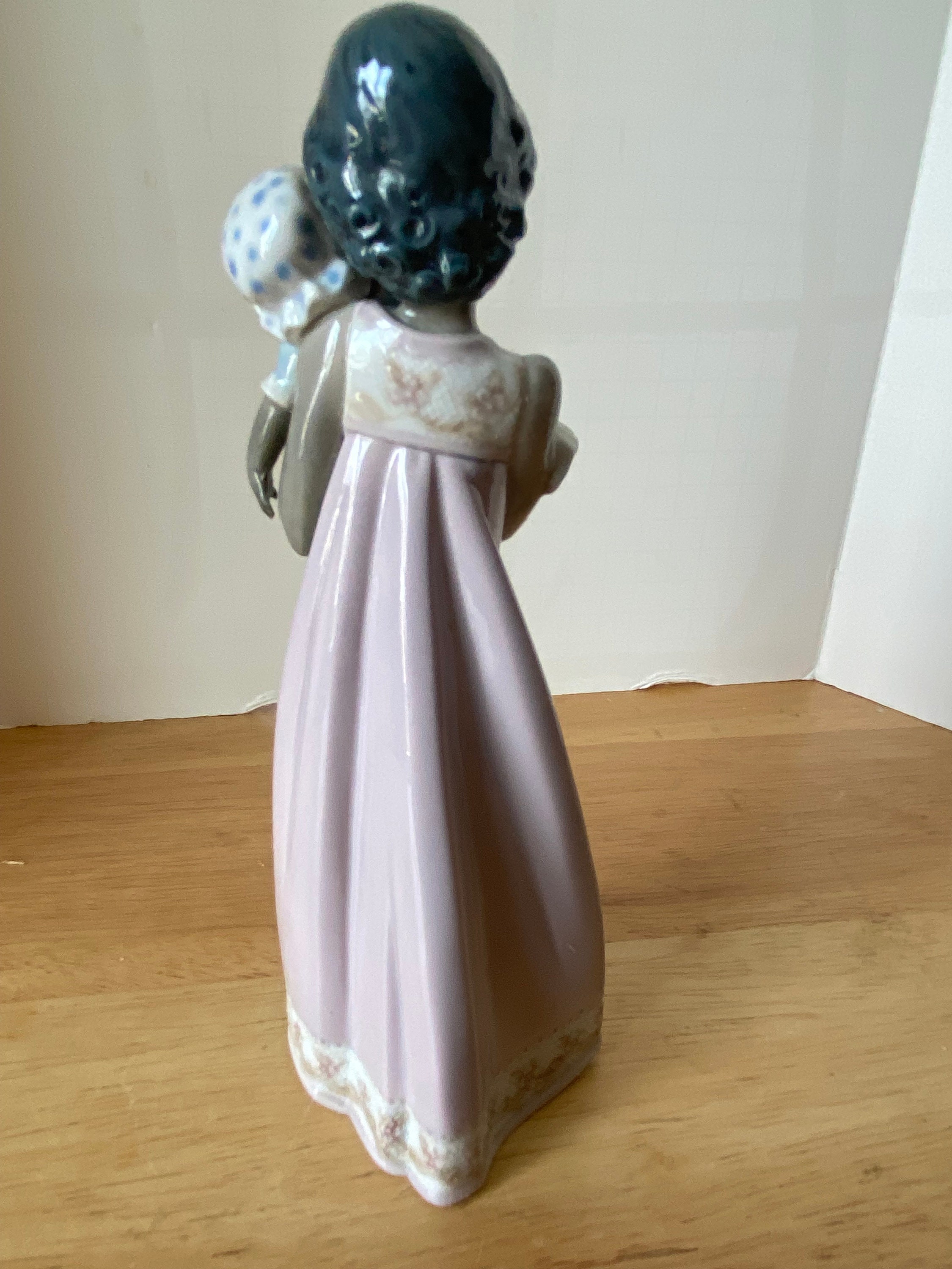 Lladro Baby Doll Figurine From the Black Legacy Collection #5608 with ...