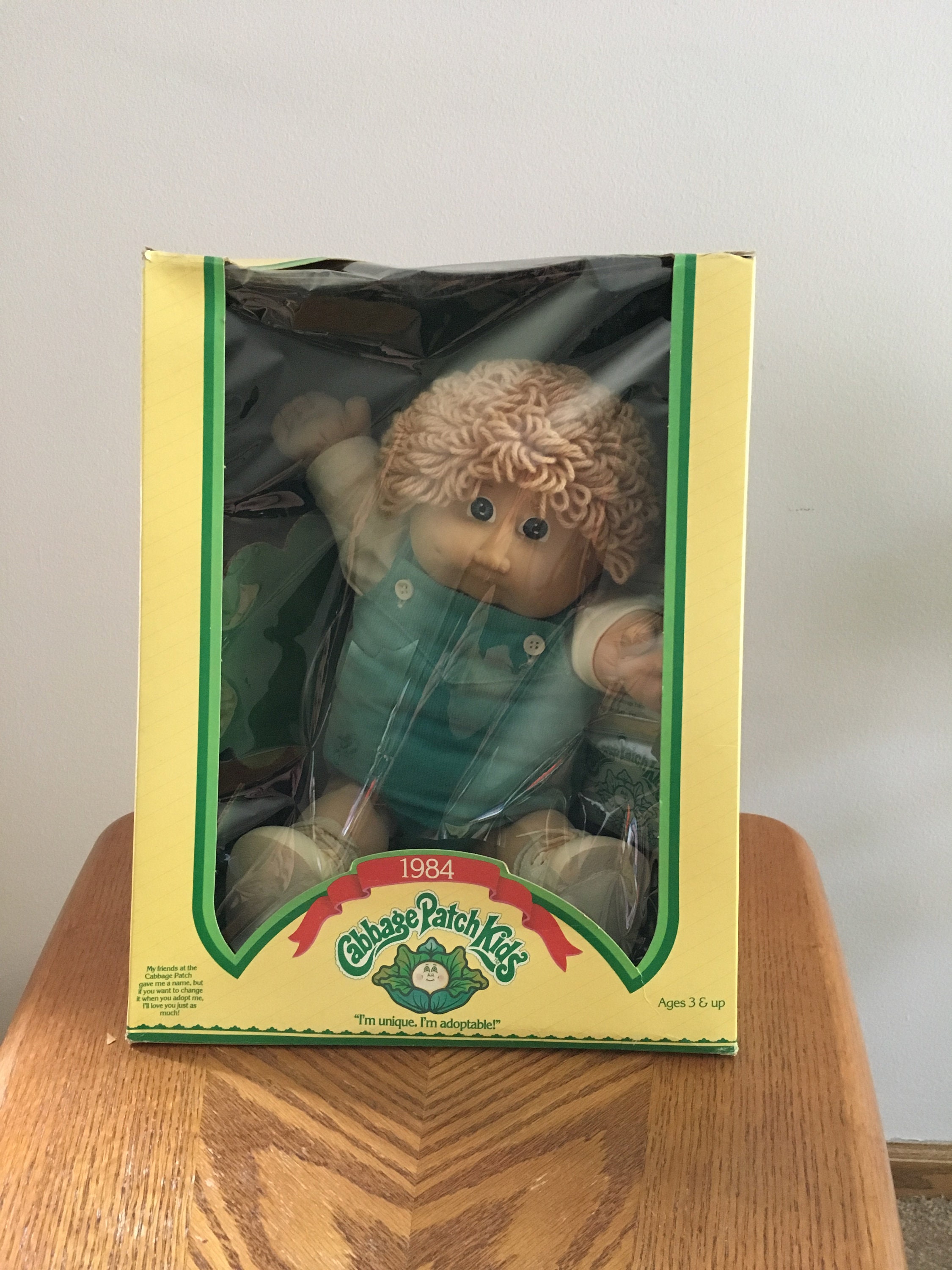 Vintage 1984 Cabbage Patch Nate Rhet NIB