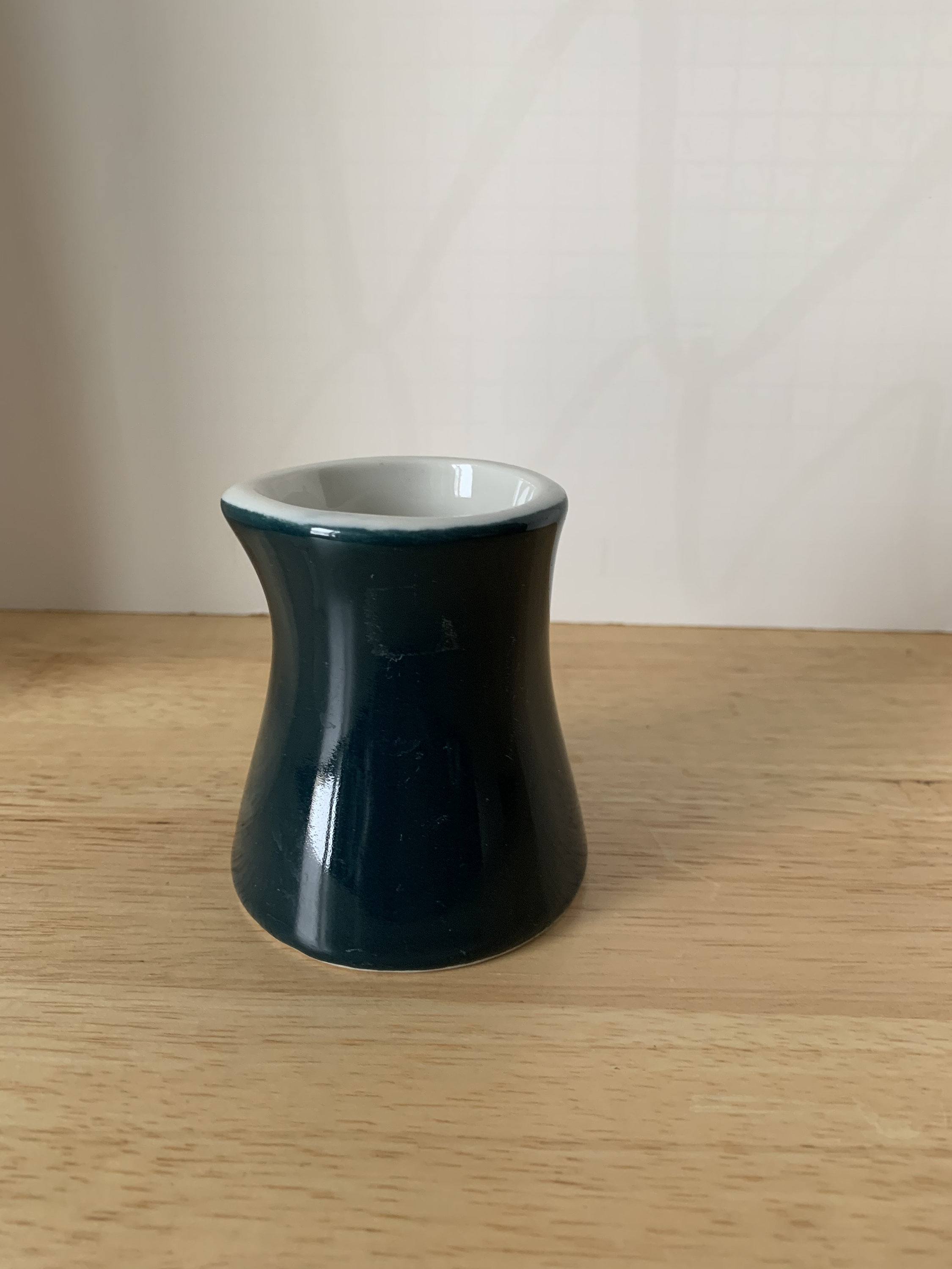 Vintage dark blue Hall creamer