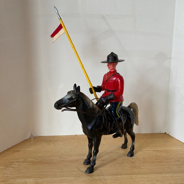 Mountie on Horse - Etsy
