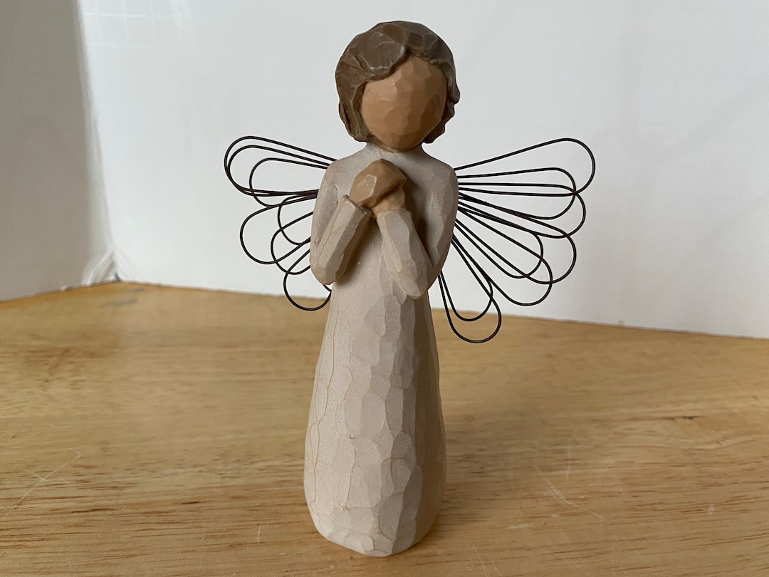 Vintage Willow Tree "angel of Wishes" Girl Figurine - Etsy