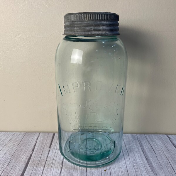 Crown Jar - Etsy