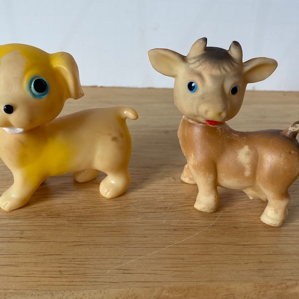 Rubber Cow Toy - Etsy