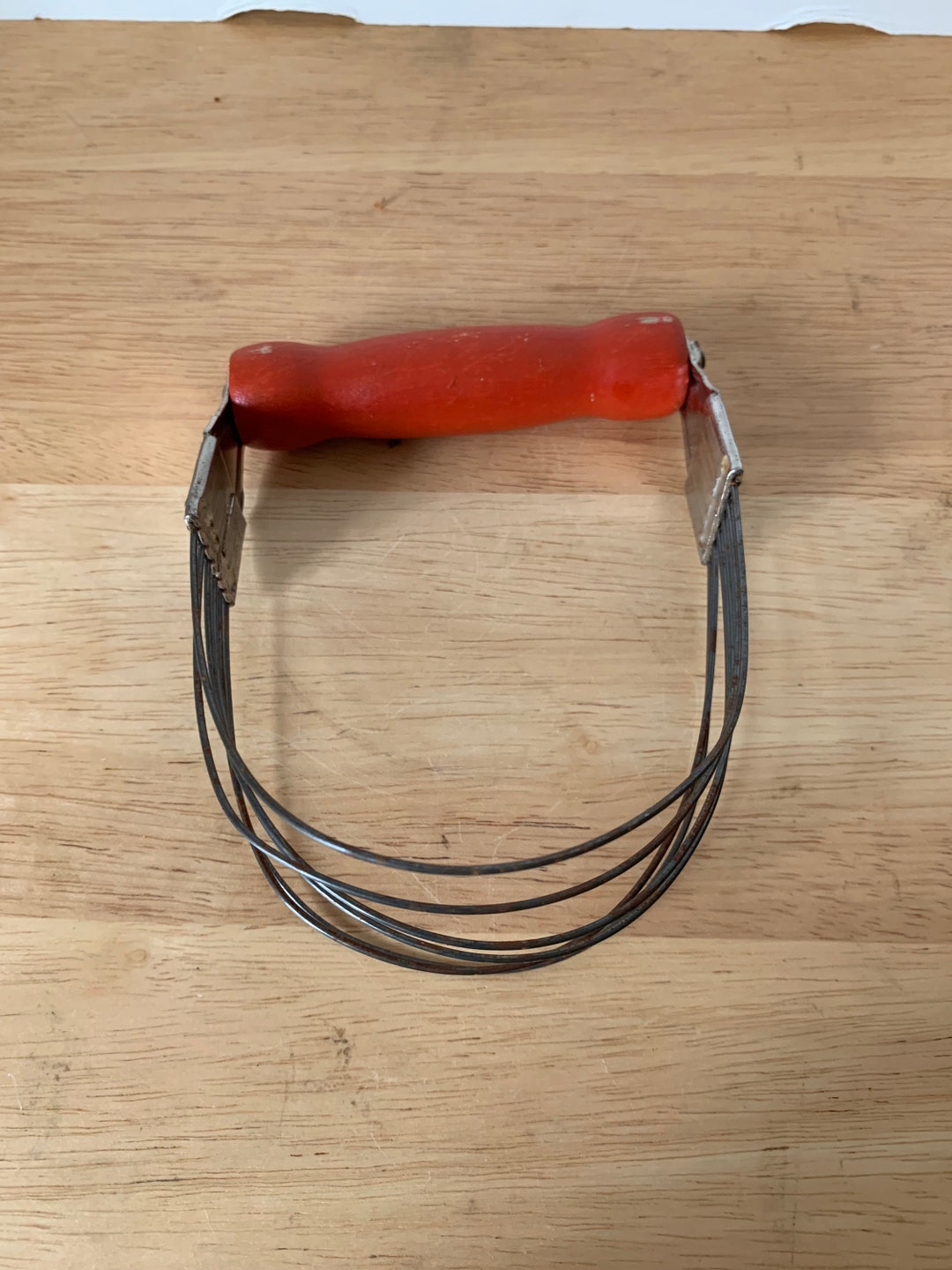 Vintage Androck Wooden Pastry Cutter - Etsy