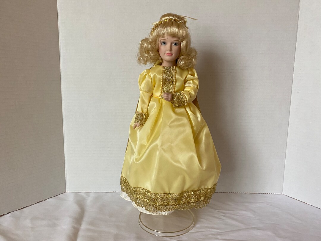 Cinderella From the Story Cinderella 11 Tall Porcelain Doll Danbury ...