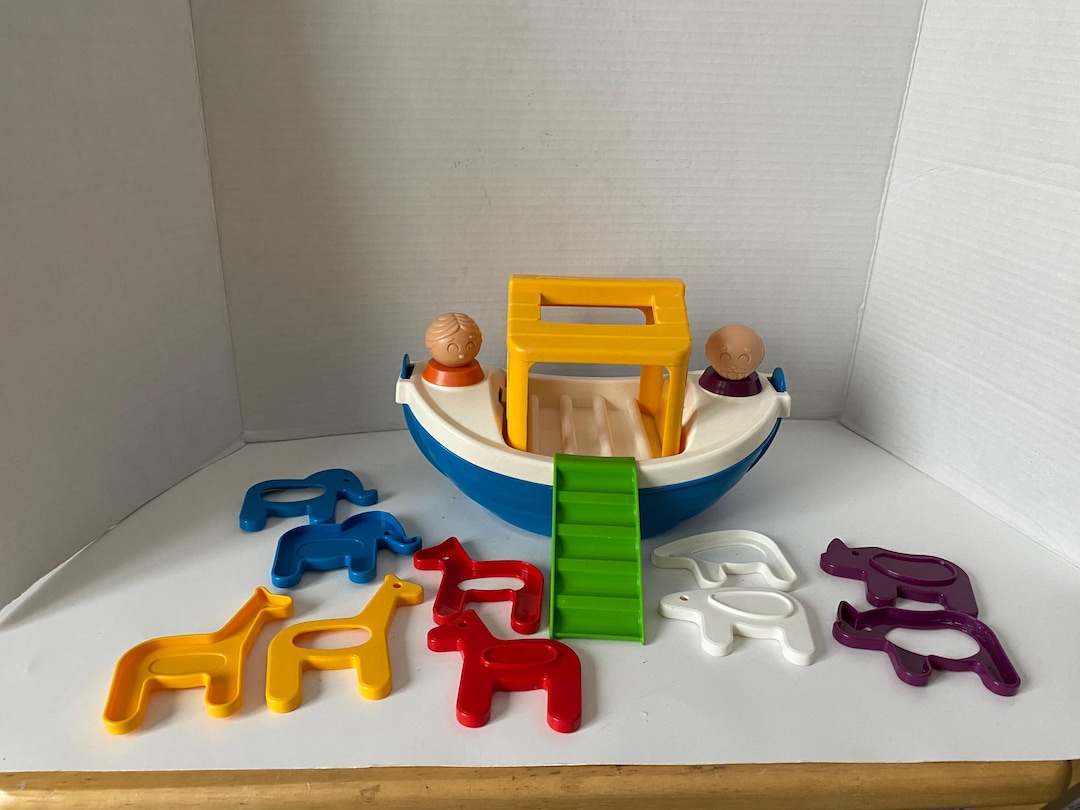 Vintage 1980s Tupperware Tuppertoys Noah's Ark - Complete Set of 16 ...