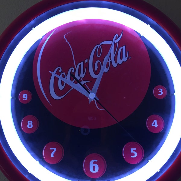 Coca Cola Clock - Etsy