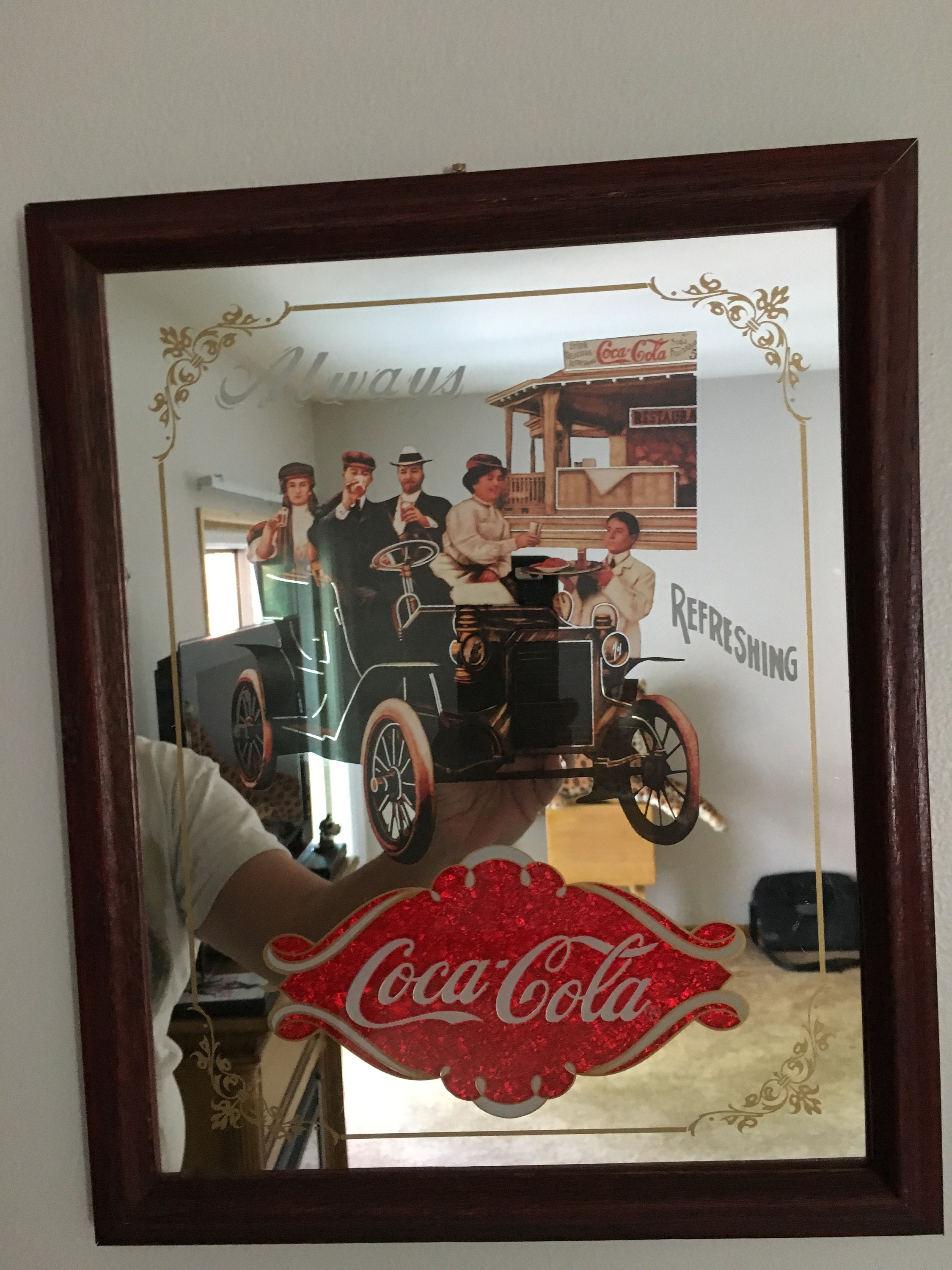 Coca-Cola mirror