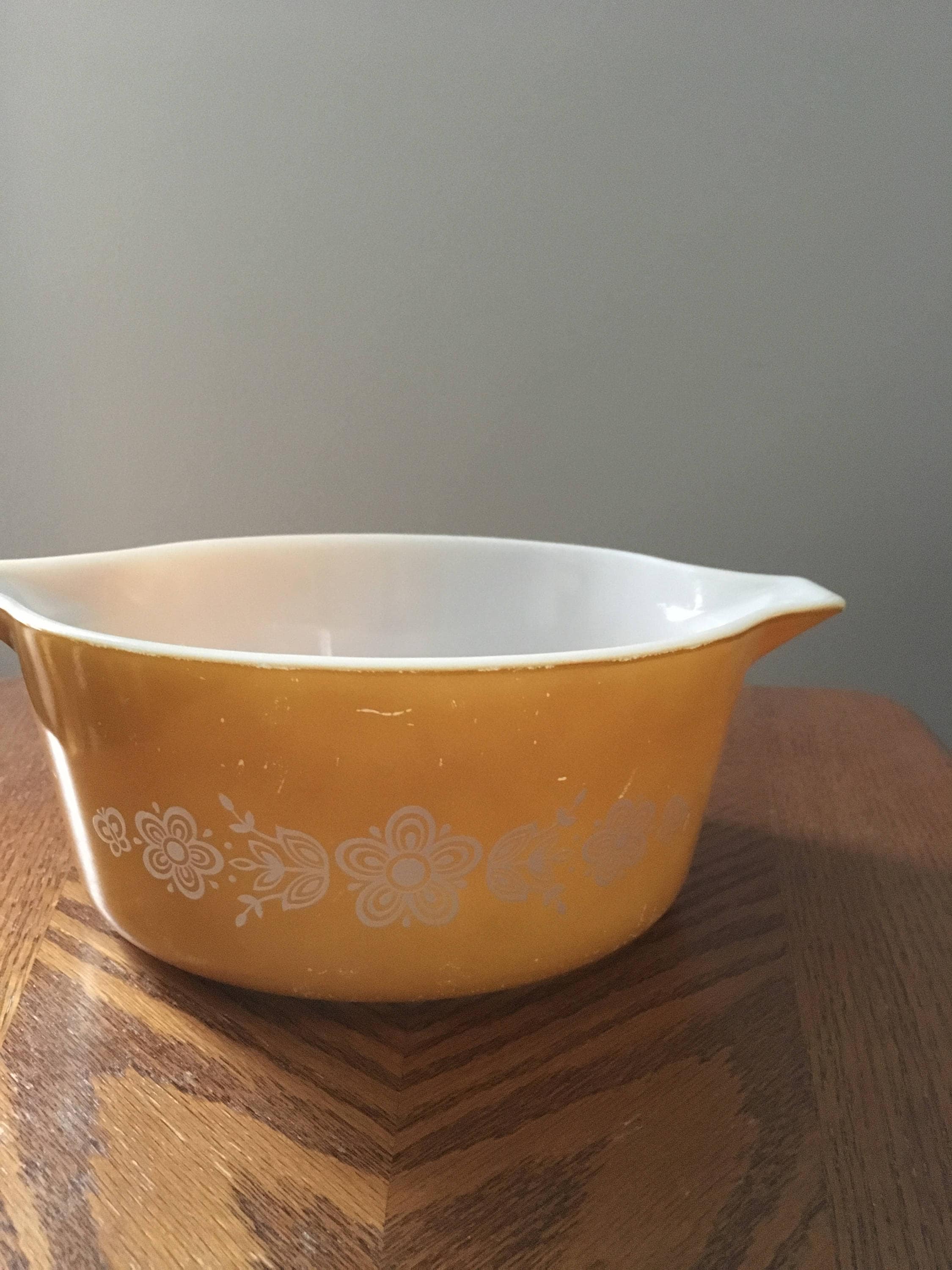 Vintage 1970's Pyrex 441 Woodland Cinderella 1 1/2 pint (750 ML ...