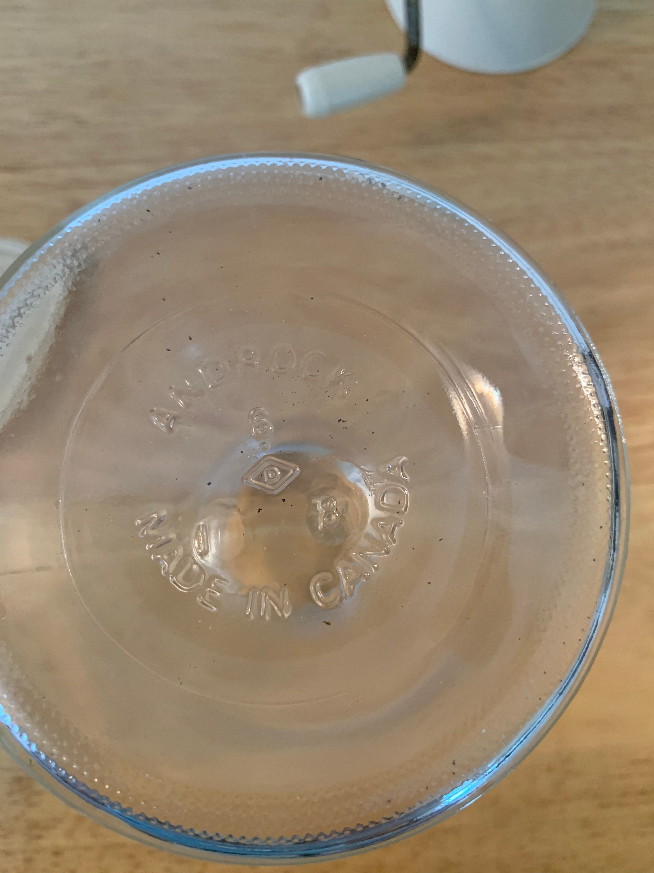 Vintage Androck glass nut grinder