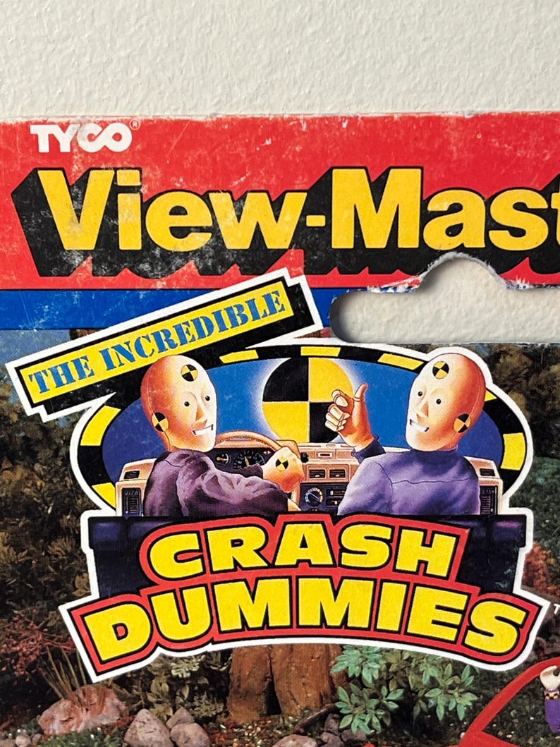 Choice View Master 3 Disk Set NIP X-men, Rugrats, Crash Dummies ...