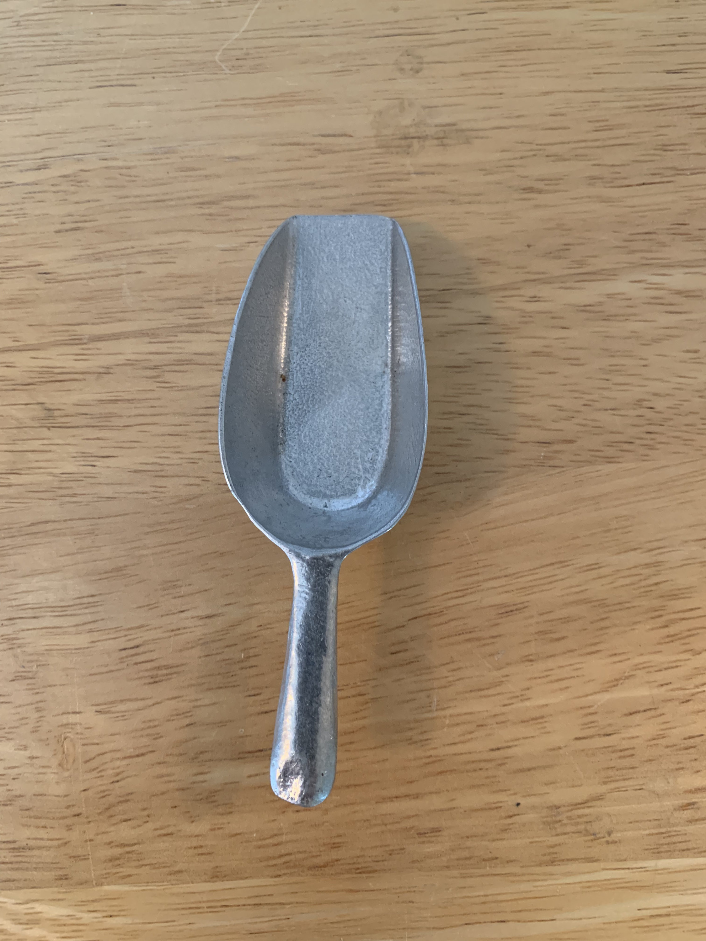 Vintage small German flour scoop