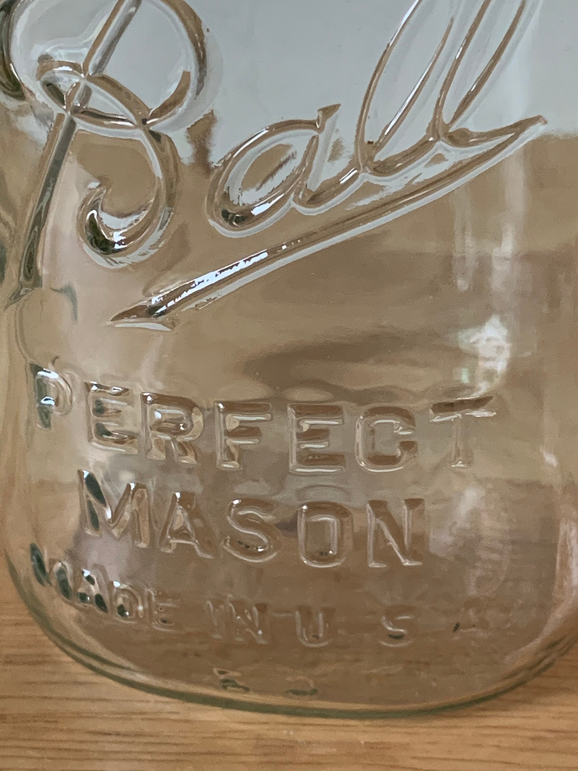Vintage Ball Clear 1 Quart 32 Ounces Perfect Etsy