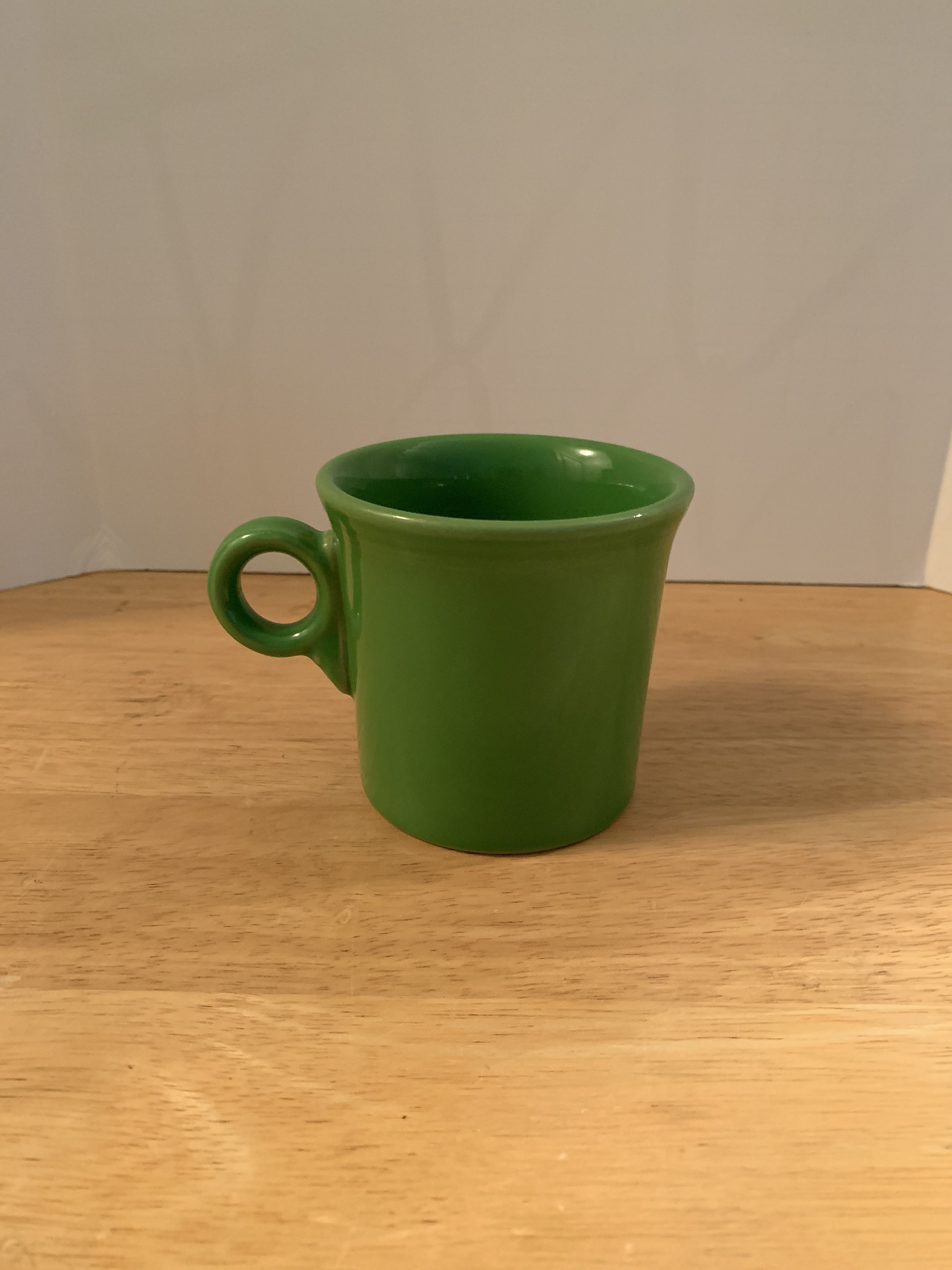 Vintage 1930 s Fiestaware Dark Green Coffee Mug vintage-1930-s-fiestaware-dark-green-coffee-mug