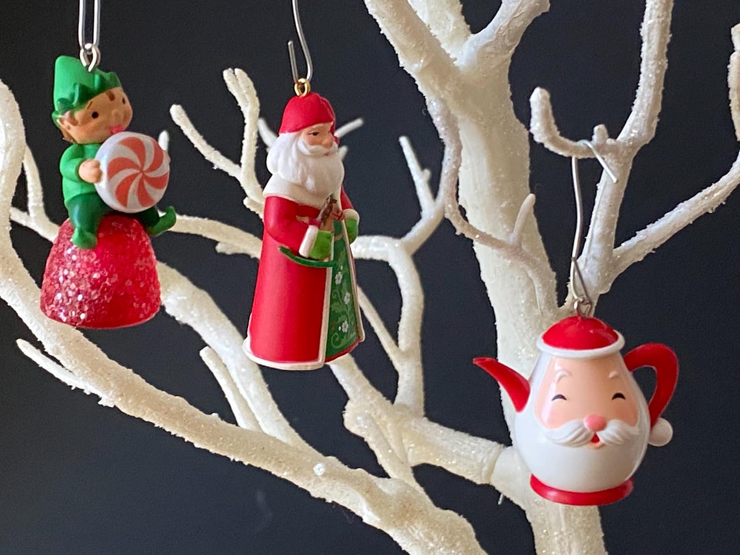 Hallmark 2014 Set of 3 Miniature Ornaments - Etsy