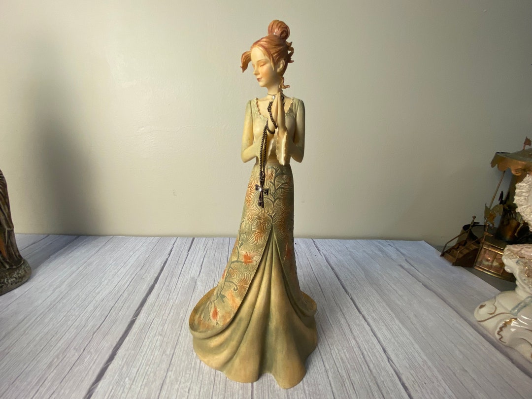 2004 Enesco Facets of Life Figurine by Gina Freehill FAITH- No Box VBR24D - Etsy