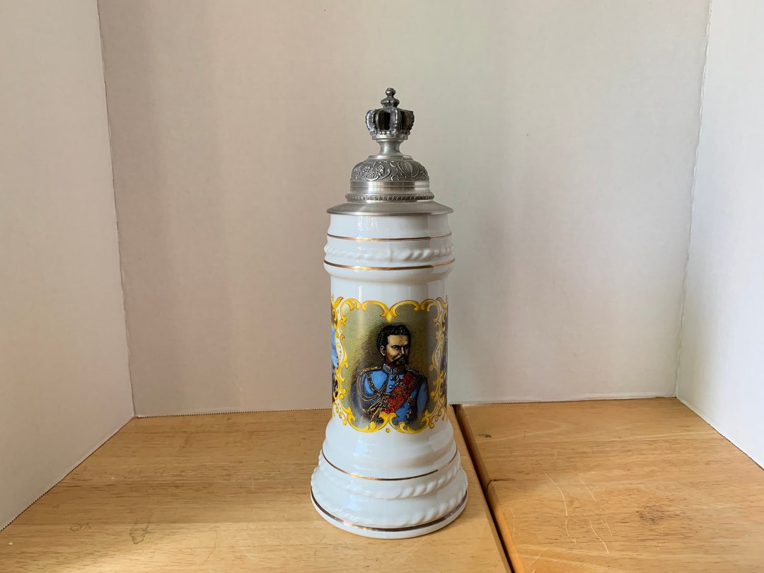 Vintage King Ludwig Lidded German Beer Stein With COA - Etsy