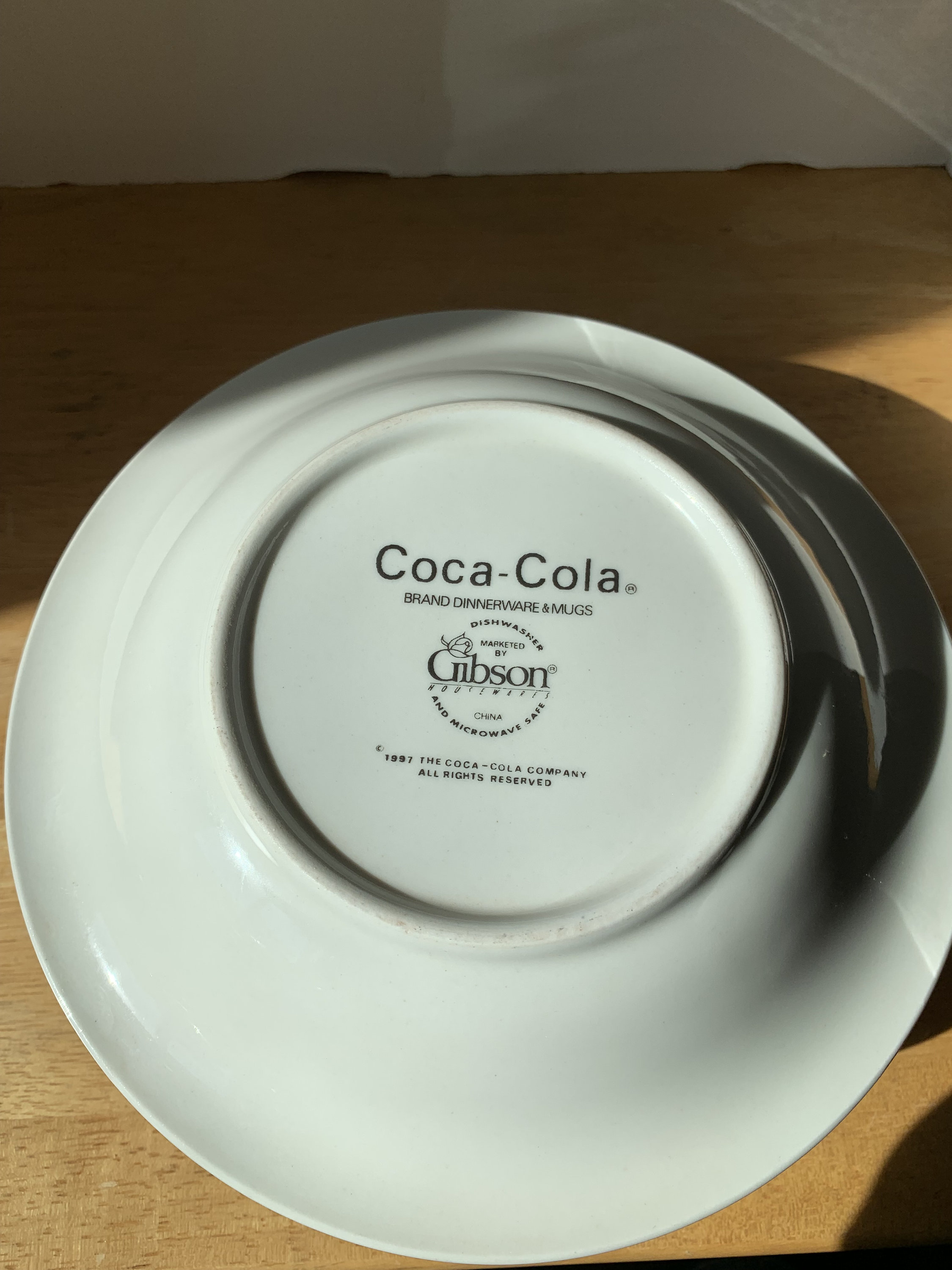 4 Coca-Cola cereal bowls