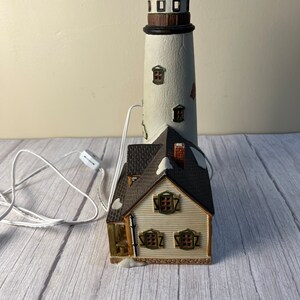 Lighted 1997 Lemax Lighted Lighthouse - Etsy