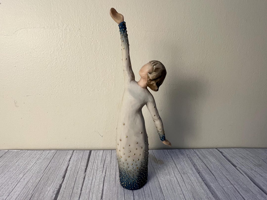 Vintage Willow Tree shine Figurine - Etsy