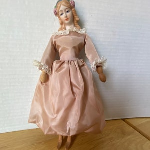 Shackman Mannikin Doll With Porcelain Ceramic Head and Shoulders With ...