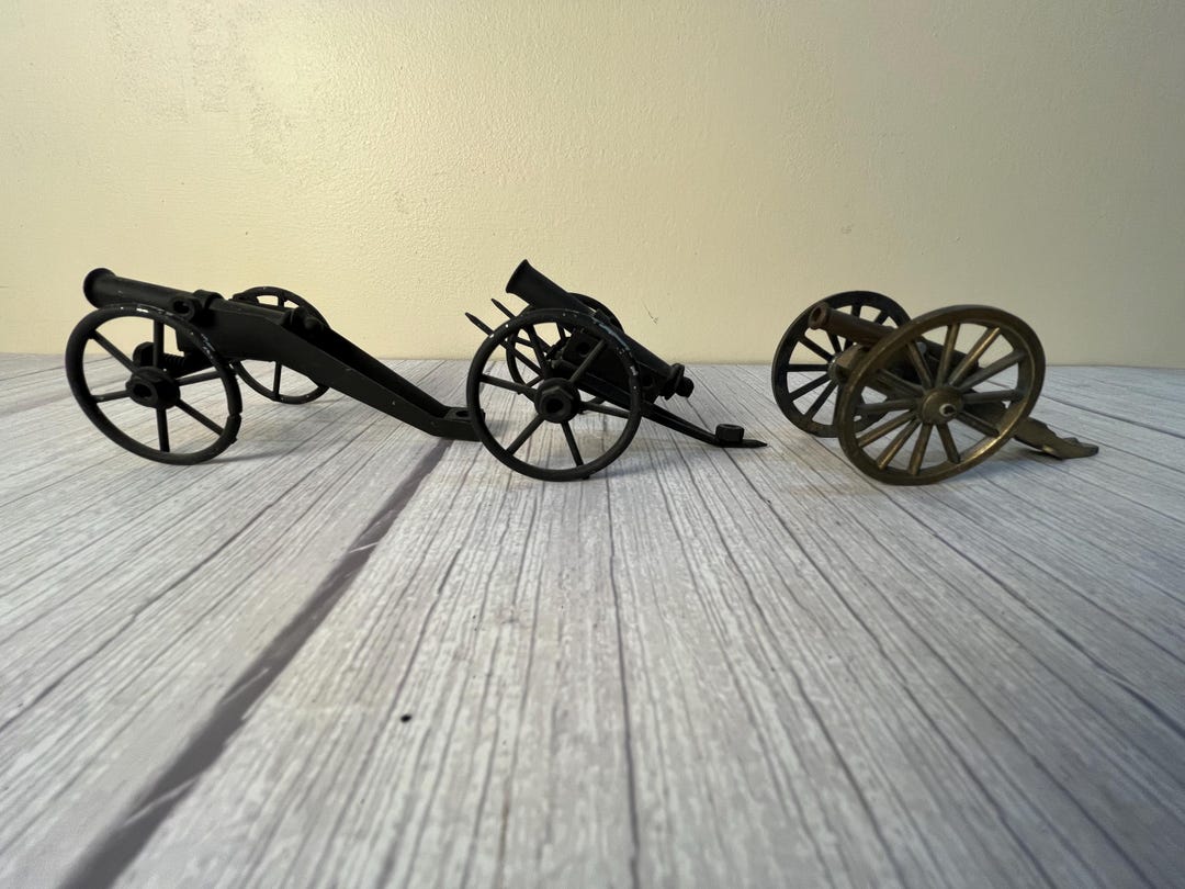 2 Metal 1 Brass Sprocket Wheel Cannons - Etsy