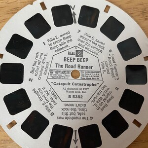 1967 the Road Runner Beep Beep Set of 3 View Master Reels B5381, 5382 ...