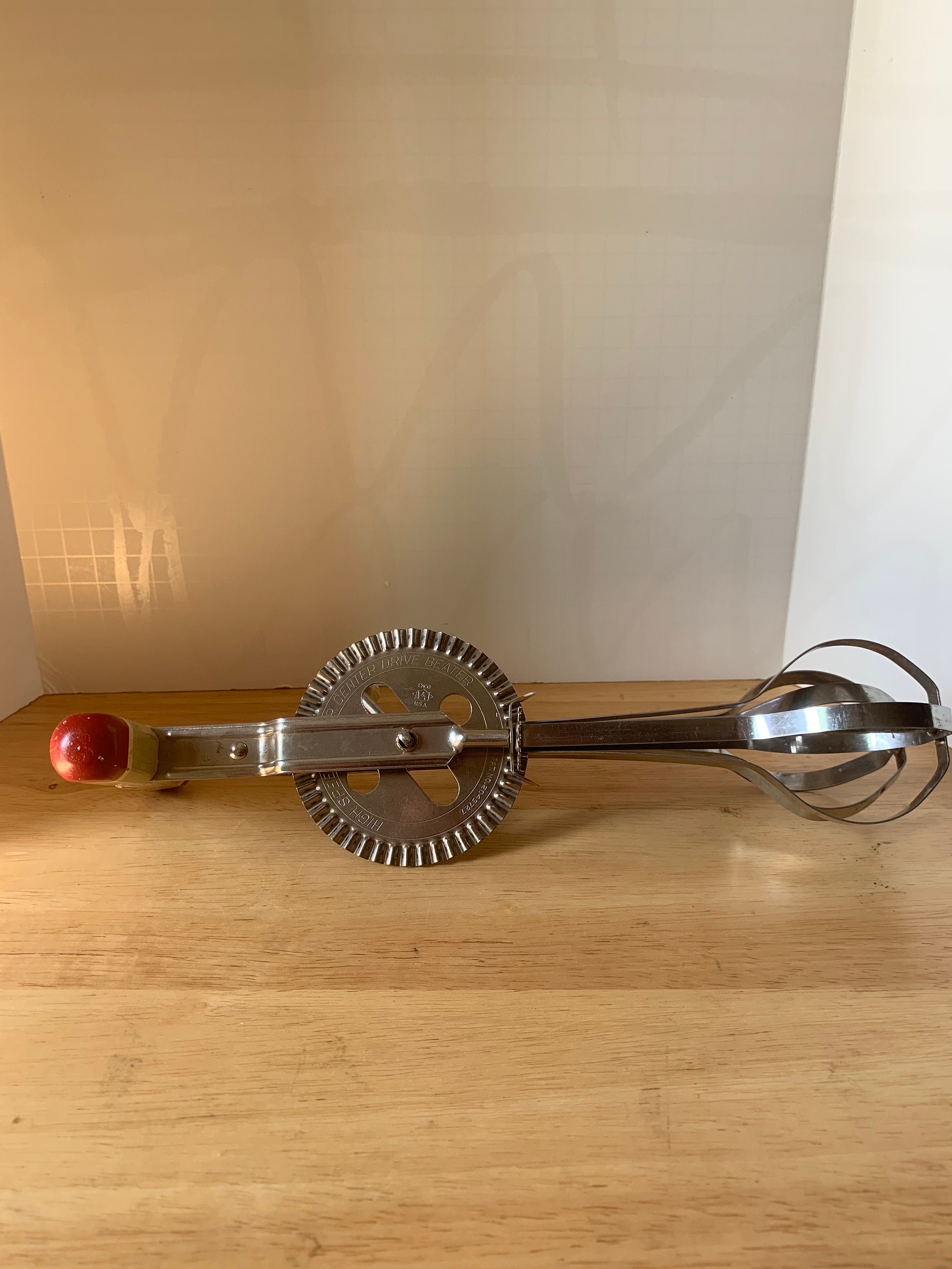 Vintage A & J Ecko hand mixer or egg beater