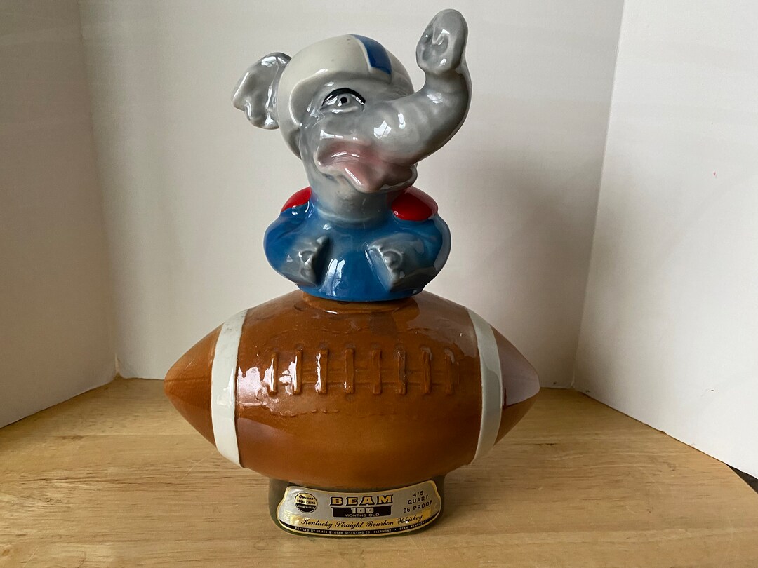 1972 Jim Beam Whiskey Republican Elephant Decanter - Etsy