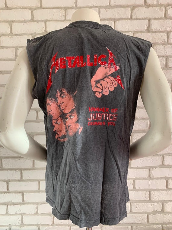 1988 vintage rare Metallica tee shirt damaged justice - Gem 1988 vintage rare Metallica tee shirt damaged justice - Gem