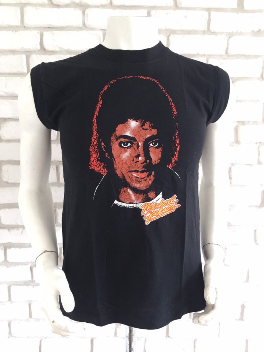 80's Vintage Michael Jackson Thriller Tshirt - Etsy