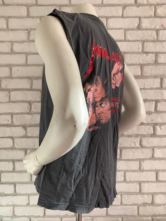 1988 vintage rare Metallica tee shirt damaged justice - Gem 1988 vintage rare Metallica tee shirt damaged justice - Gem
