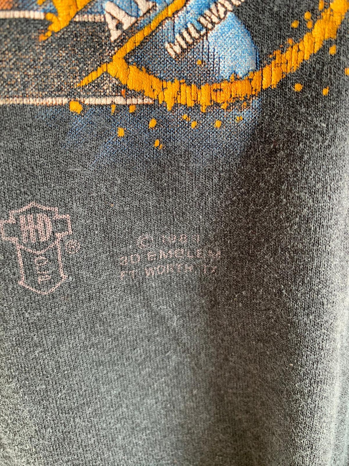 1989 Vintage Harley Davidson Hawg Pig Tshirt - Etsy