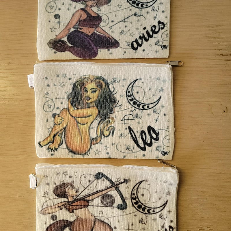 Zodiac Purse - Etsy