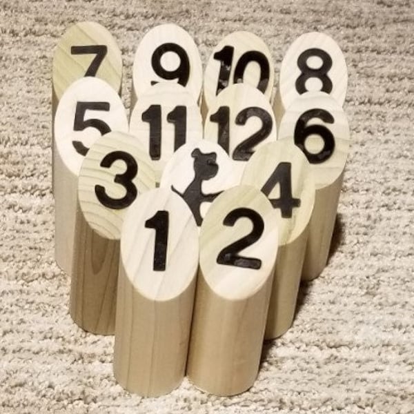 Kubb Game - Etsy