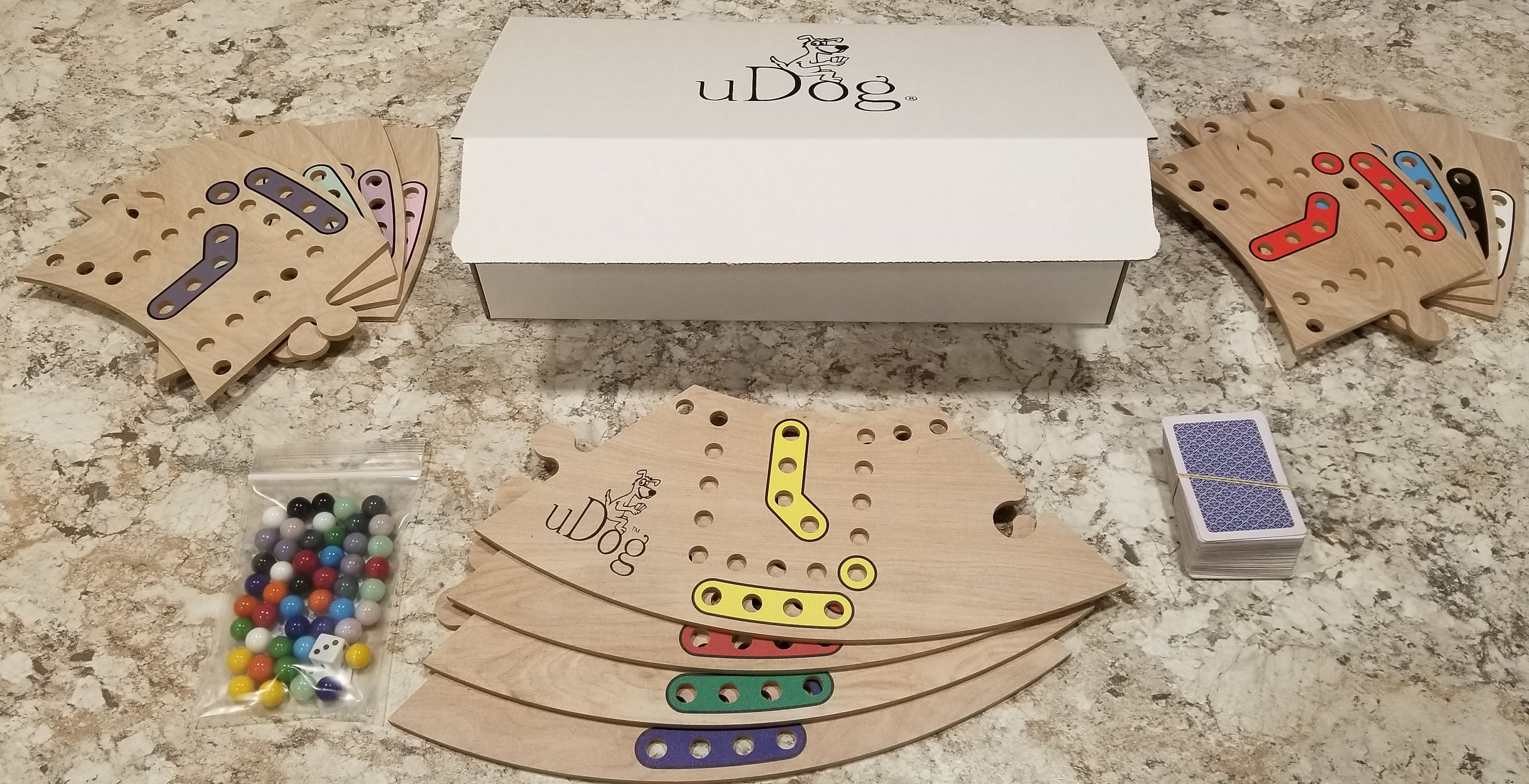 Cardboard Box for 10- or 12-player Udog Game - Etsy