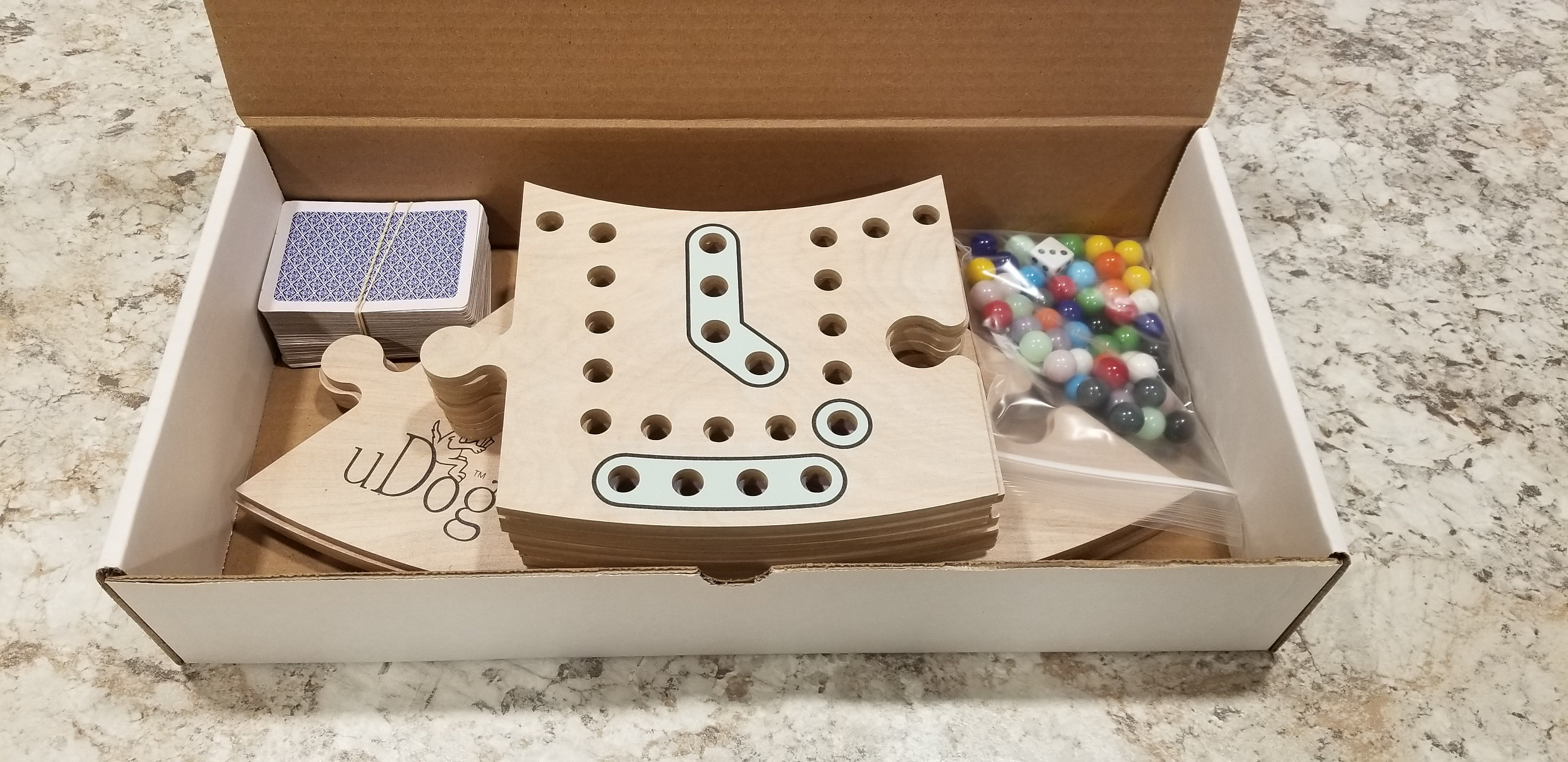 Cardboard Box for 10- or 12-player Udog Game - Etsy