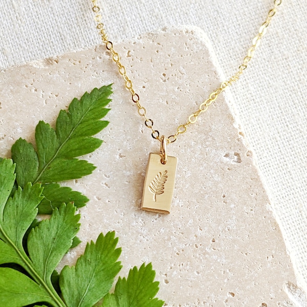 Fern Necklace - Etsy