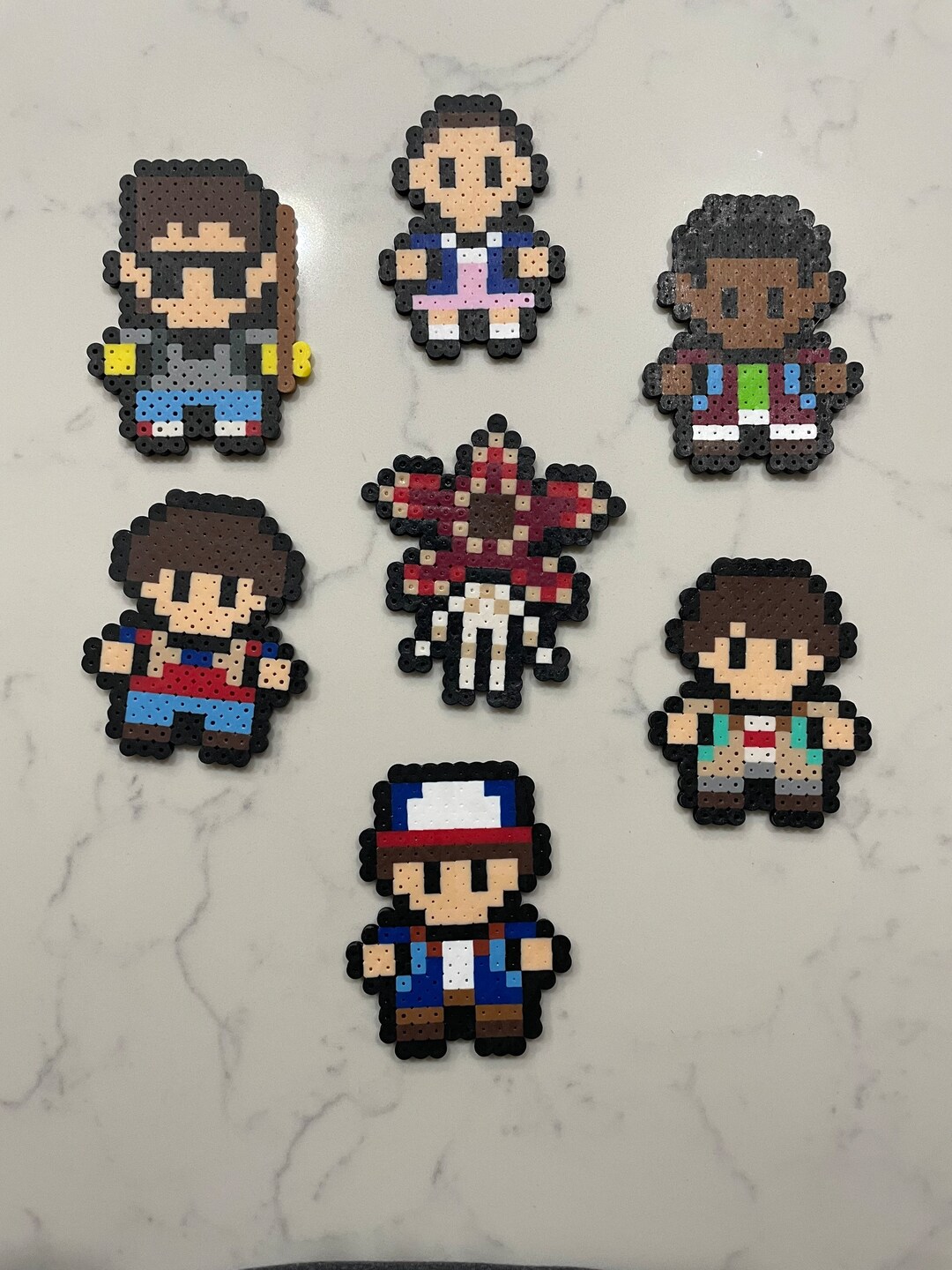 Stranger Things Magnet Set (7 Pieces) - Etsy