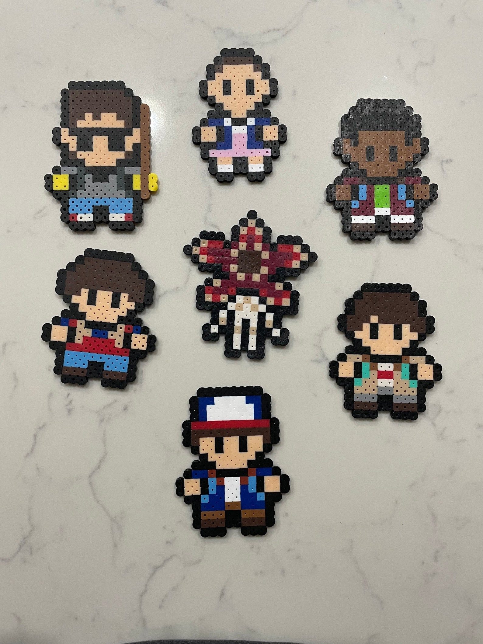 Stranger Things Magnet Set 7 Pieces - Etsy