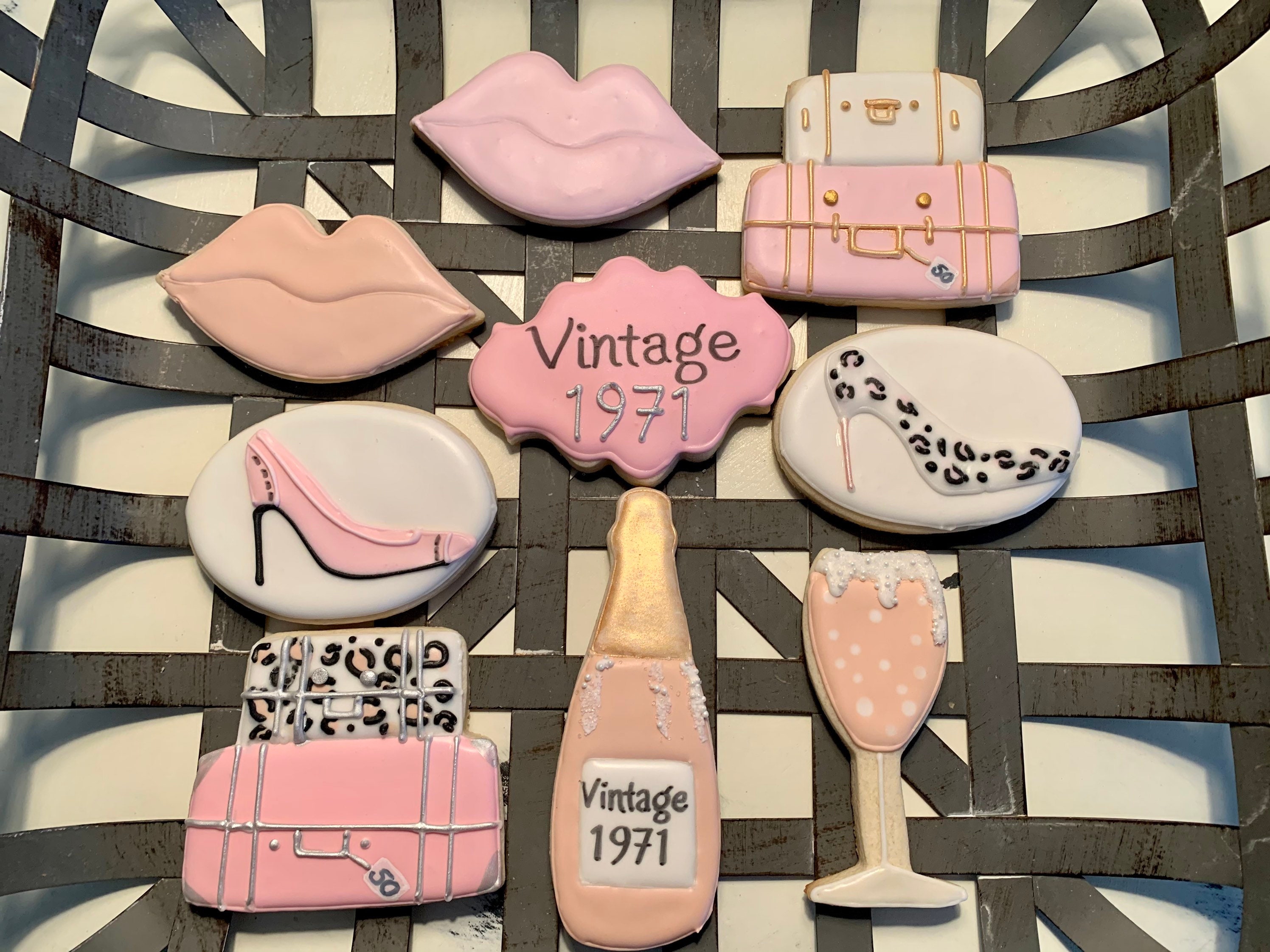 50th Birthday Cookies - Etsy