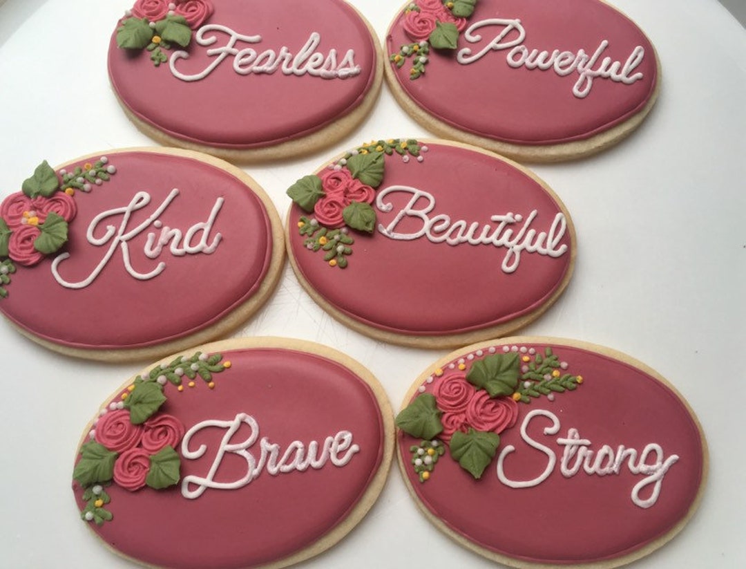 Inspirational/thank You Cookies - Etsy