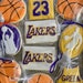 Lakers Basketball Cookies - Etsy