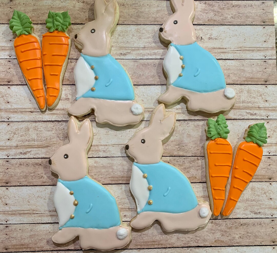 Peter Rabbit Cookies - Etsy