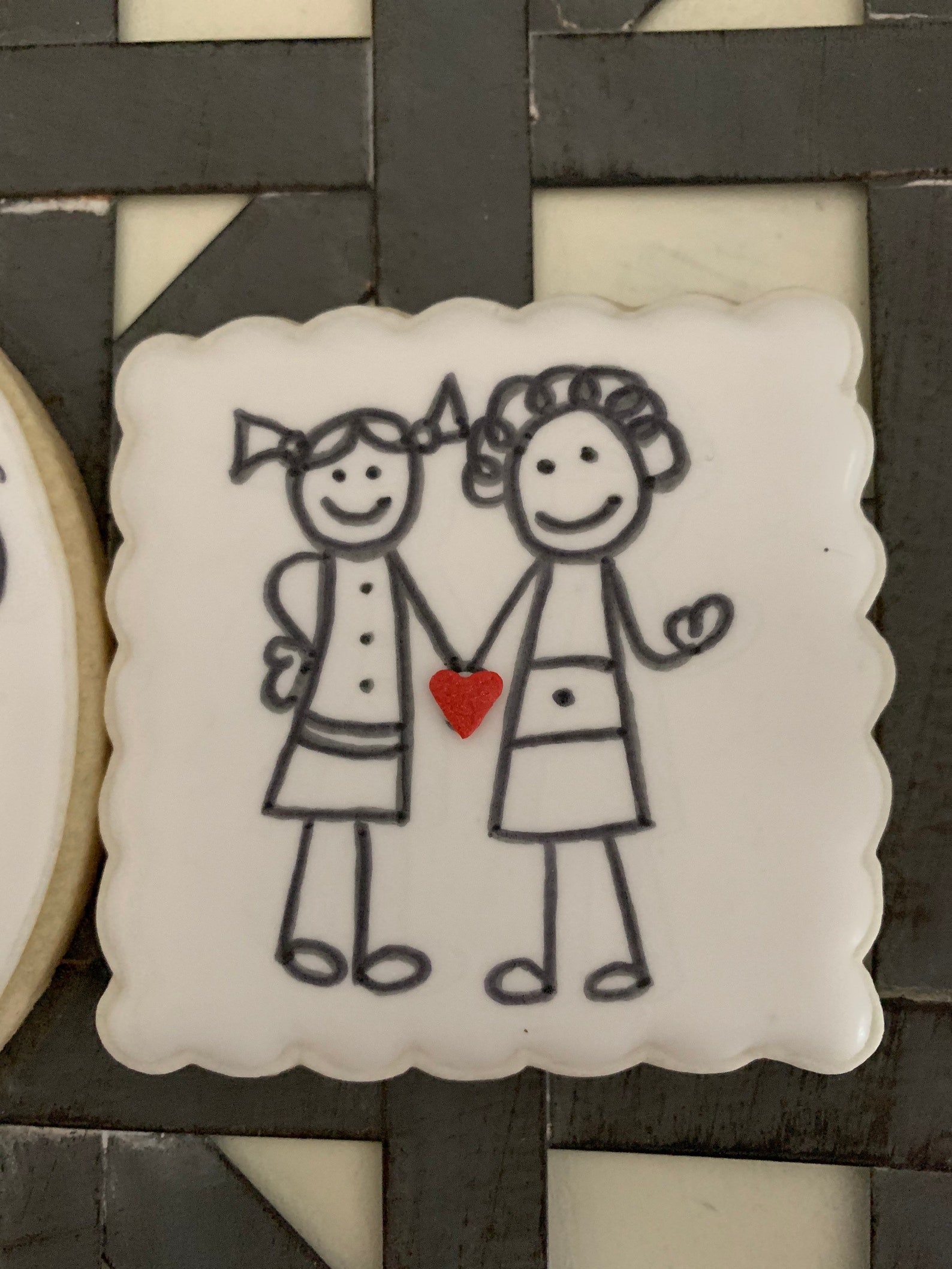 Miss You/best Friend Cookies | Etsy