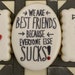 Miss You/best Friend Cookies - Etsy