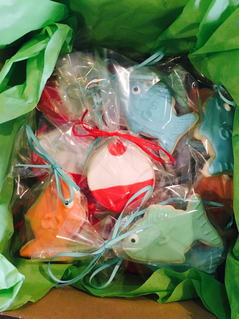 Fishing cookies/Fathers Day | Etsy