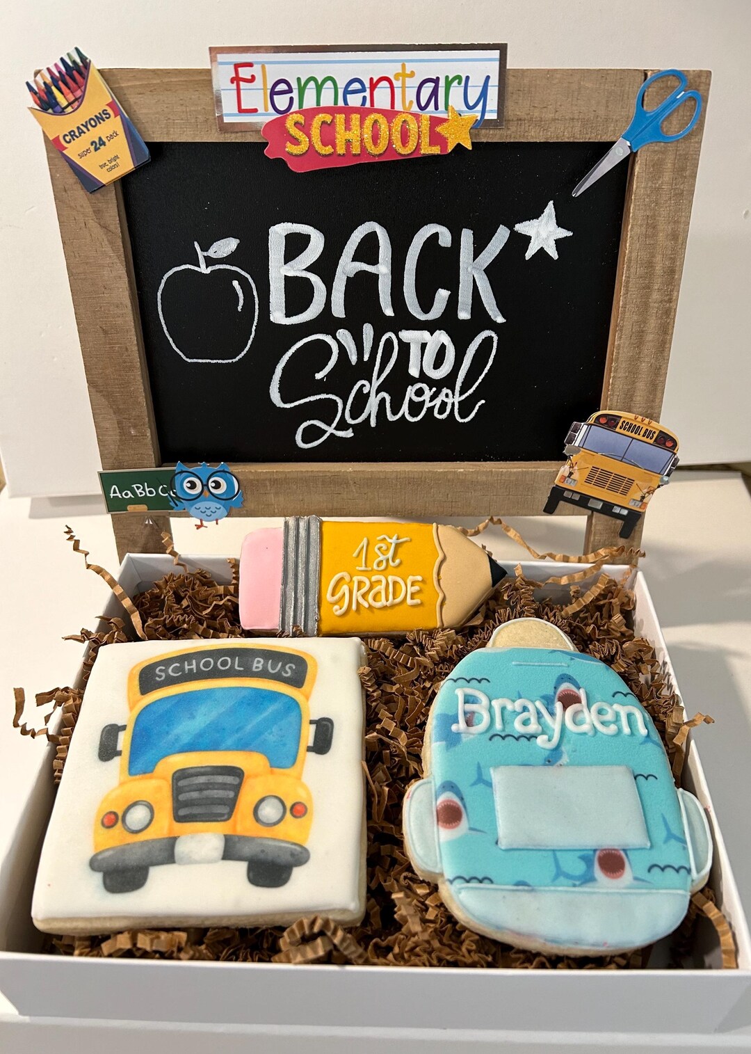 Back to School Cookies. Personalized - Etsy
