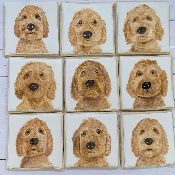Dog Sugar Cookies - Etsy